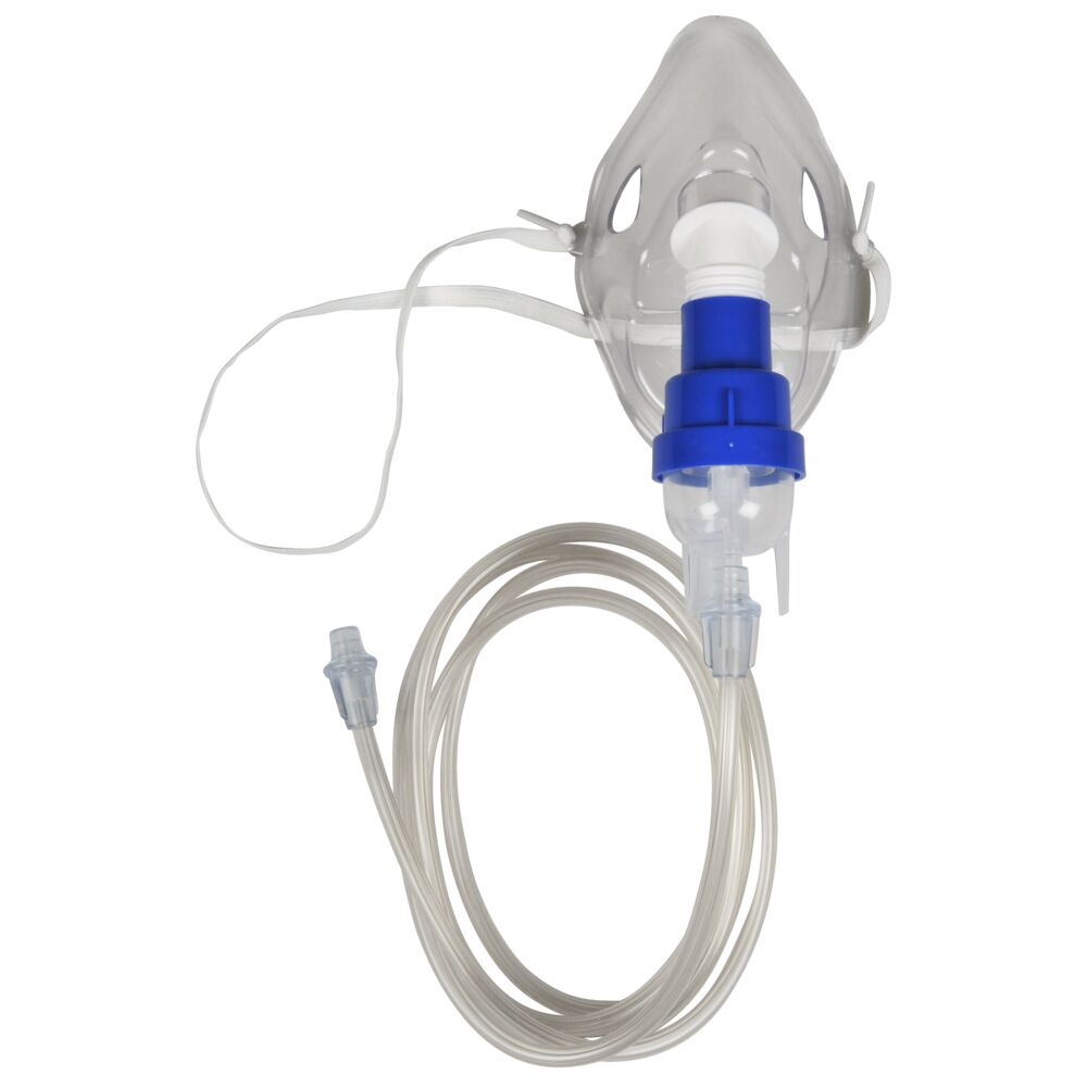 Inhalationsmaske, SideStream, med medicinkammer og slange, barn